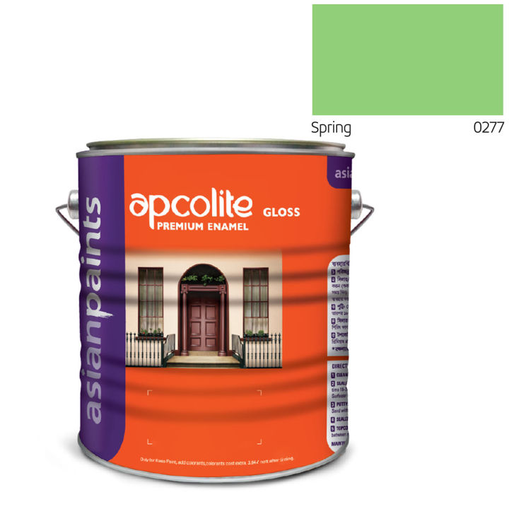 Apcolite Premium Gloss Paint - Spring - 4L | Daraz.com.bd