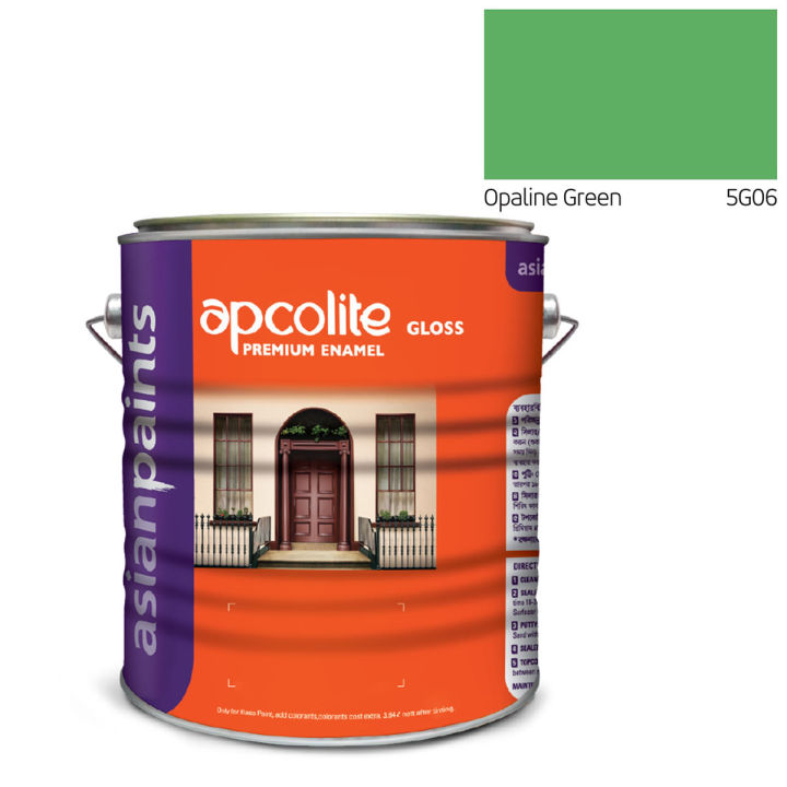 Apcolite Premium Gloss Paint - Opaline Green - 4L | Daraz.com.bd