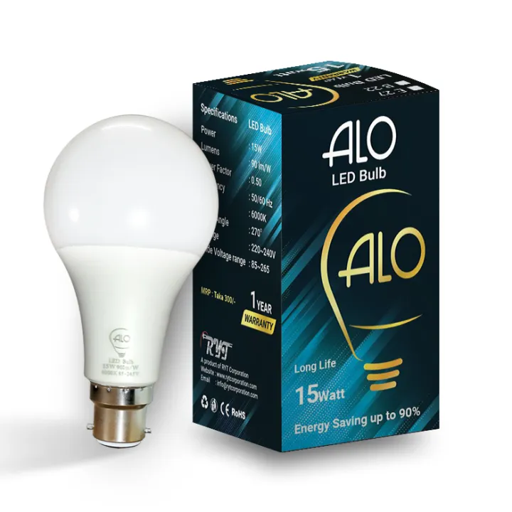ALO Led Bulb 15W Energy saving LED Bulb 15W E27 Pach Socket LED Bulb ...