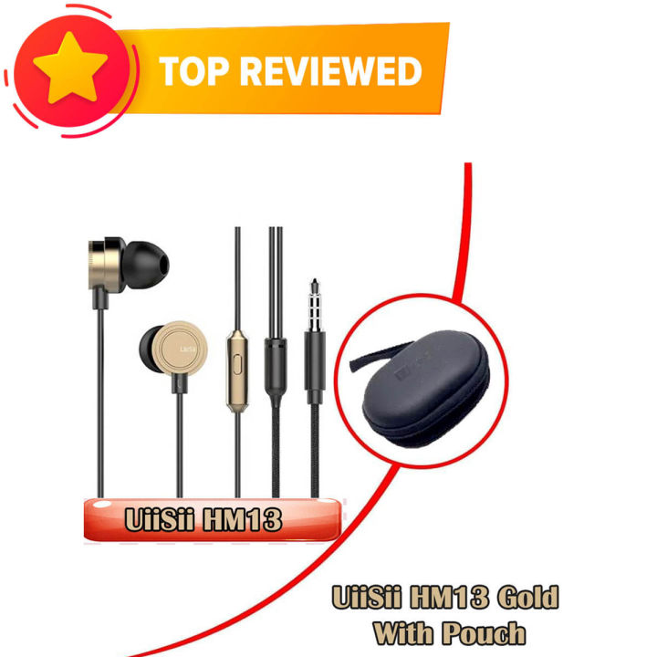Uiisii Hm13 In-Year Dynamic Headset With Microphone | Daraz.com.bd