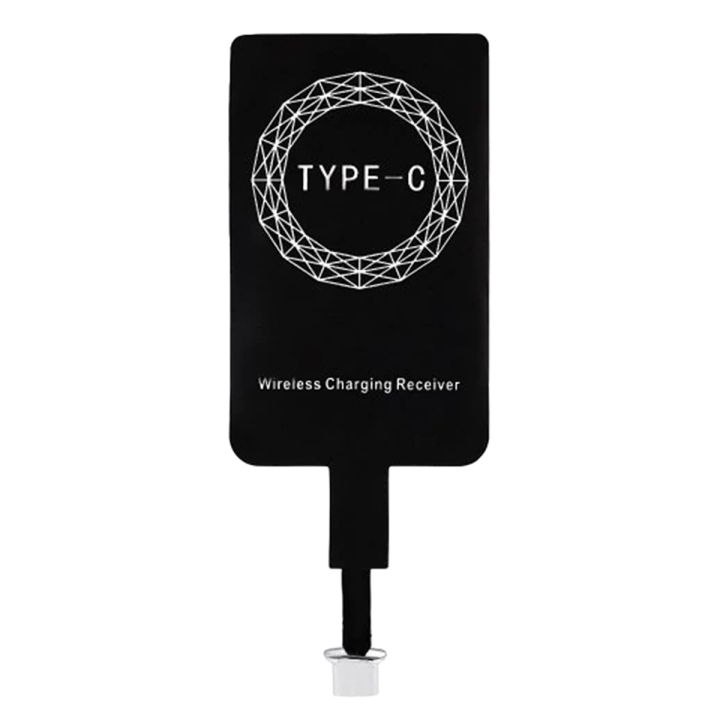Universal Qi Standard Wireless Charging Receiver - Type C Charging ...