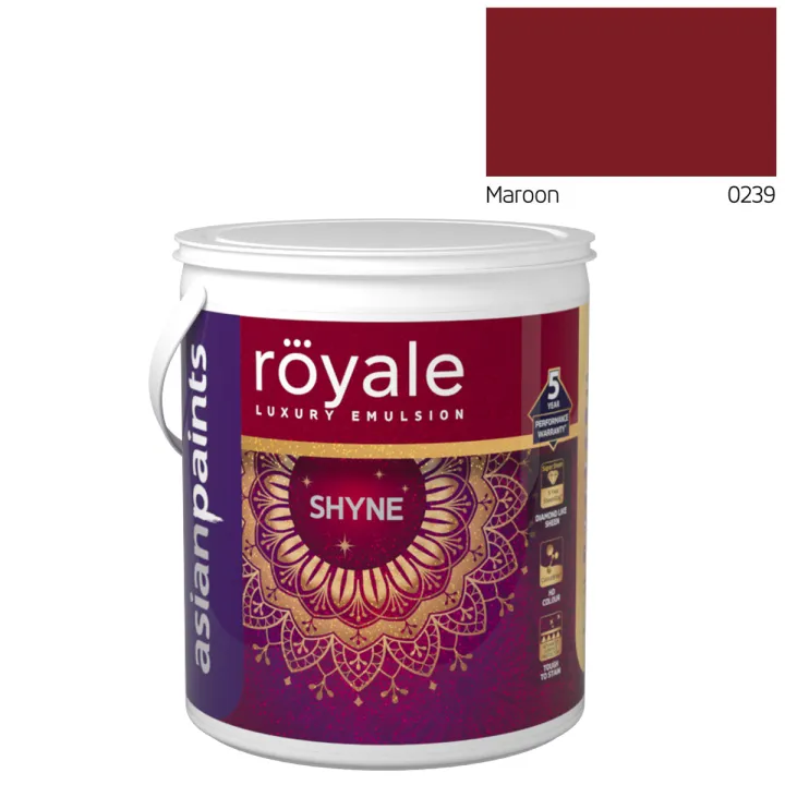 Royale Luxury Emulsion Shyne - Maroon - 18L | Daraz.com.bd