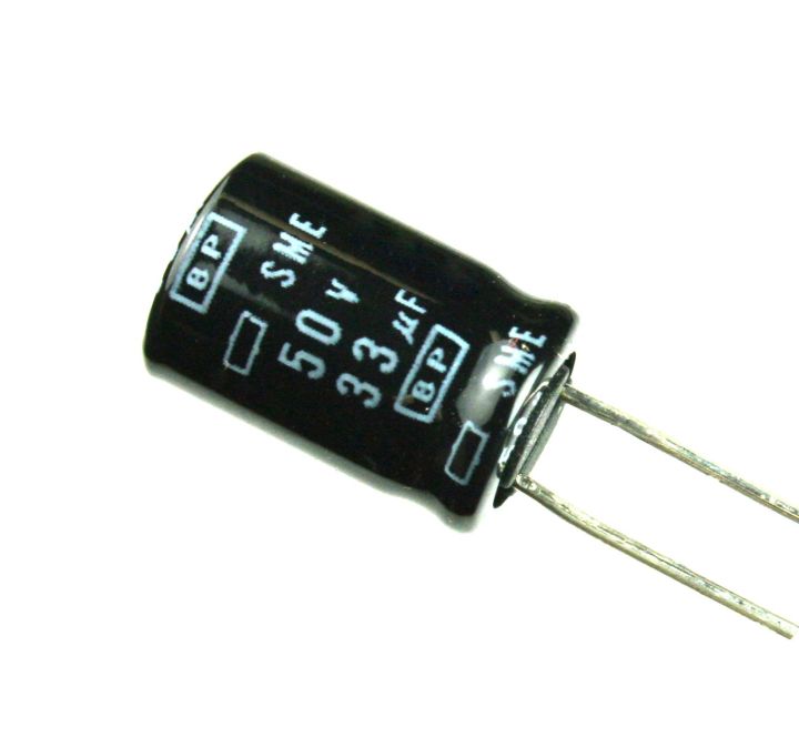 33uF 50v Electrolytic Capacitor (10 Pieces) | Daraz.com.bd