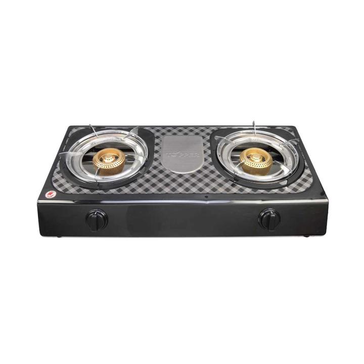 Topper Double SS Auto LPG Gas Stove A 205 805077 | Daraz.com.bd