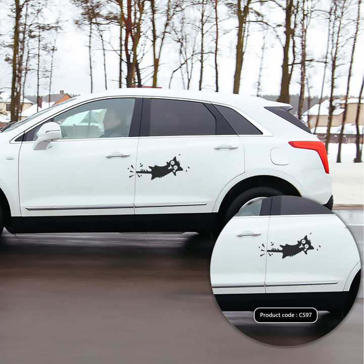 Premium Quality - Screaming Clipping Tail Vinyl Decal Car Sticker Car ...