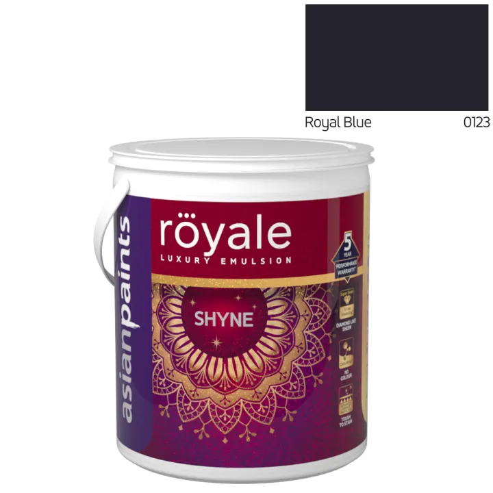 Royale Luxury Emulsion Shyne - Royal Blue - 1L | Daraz.com.bd