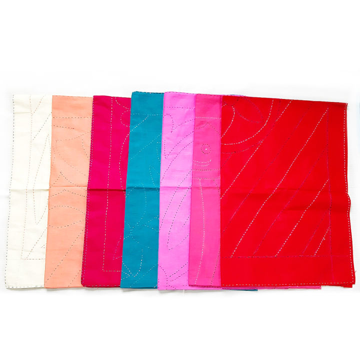 Combo Pack Of 7 Pcs Baby Katha - Multi-Color | Daraz.com.bd