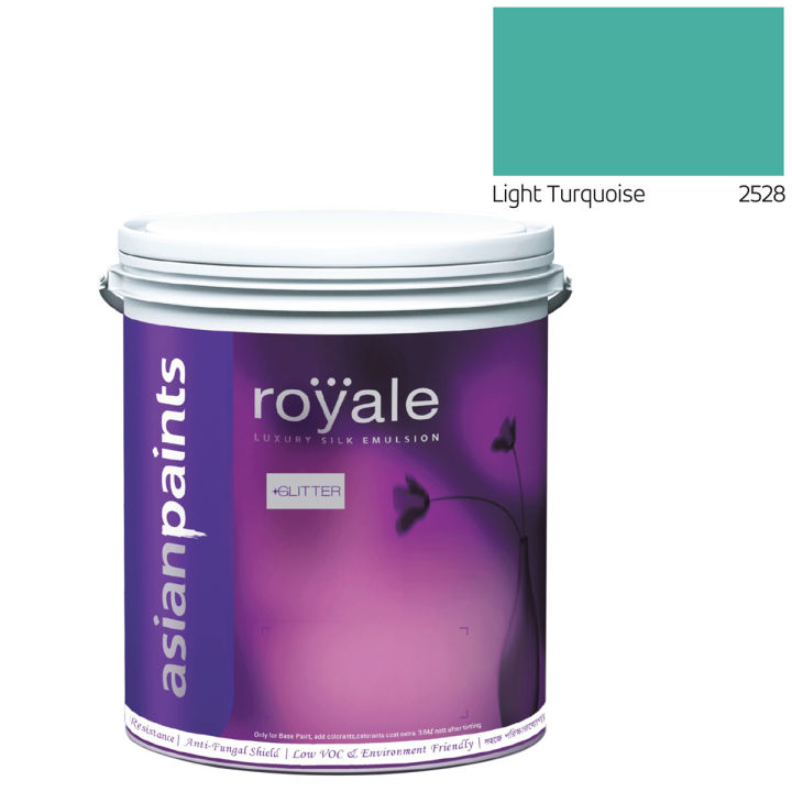 Asian Paints Royale Luxury Silk Emulsion Glitter (Gold) - Light ...