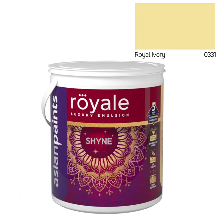 Royale Luxury Emulsion Shyne - Royal Ivory - 1L | Daraz.com.bd
