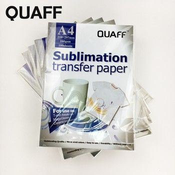 Sublimation Heat Transfer Paper A4 100pcs | Daraz.com.bd