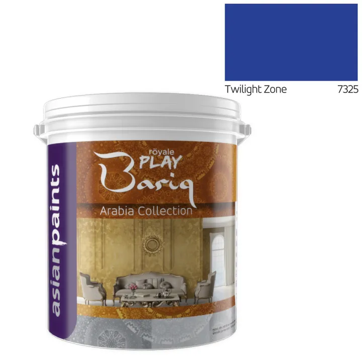 Asian Paints Royale Play Bariq Arabia Collection (Gold) - Twilight Zone ...