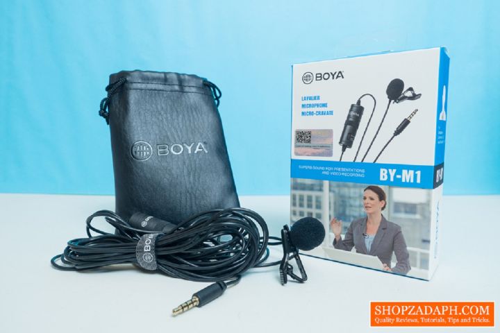 BOYA BY-M1 Microphone For PC, DSLR, Smartphone and YouTube Black Microphone with 3.5MM jack ...