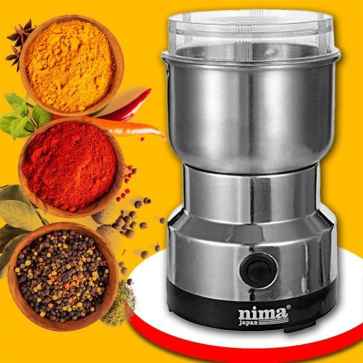 Electric Spice Nima Blender Grinder And Blender - Silver | Daraz.com.bd