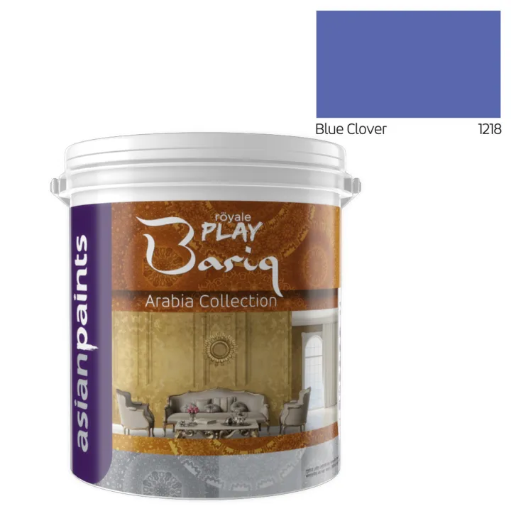 Asian Paints Royale Play Bariq Arabia Collection (Gold) - Blue Clover - 4L | Daraz.com.bd