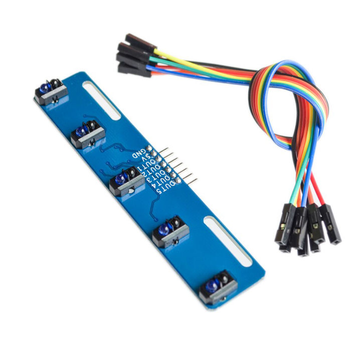 TCRT5000 5-WAY IR TRACKING SENSOR MODULE | Daraz.com.bd