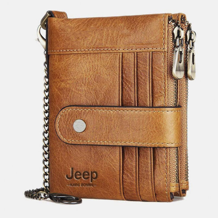 Jeep Premium Leather Simple Wallet for Men | Daraz.com.bd