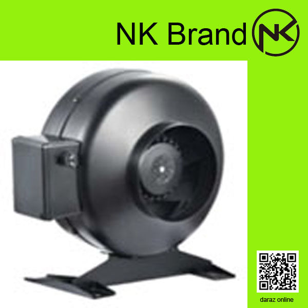 6" NK Brand Metal Inline Fan / Duct Fan / Ventilator Exhaust Fan ...