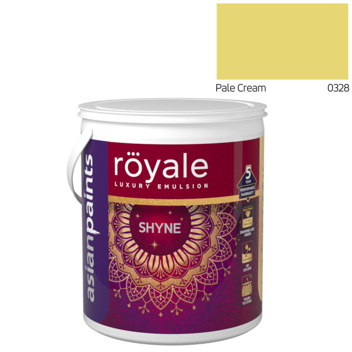 Royale Luxury Emulsion Shyne - Pale Cream - 1L | Daraz.com.bd