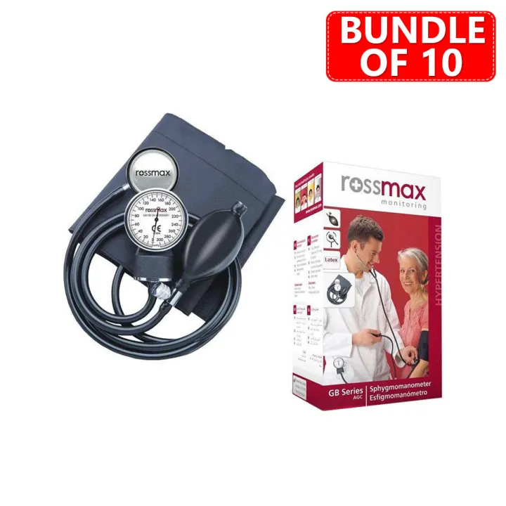 Rossmax Blood Pressure Machine & Stethoscope Set (Bundle of 10 pcs ...