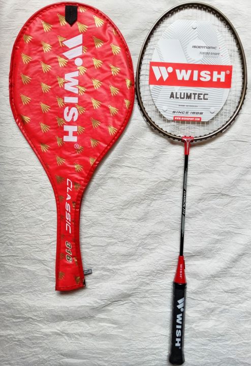 Wish Badminton Racket Classic 316 (Single Piece) / Badminton Racket ...