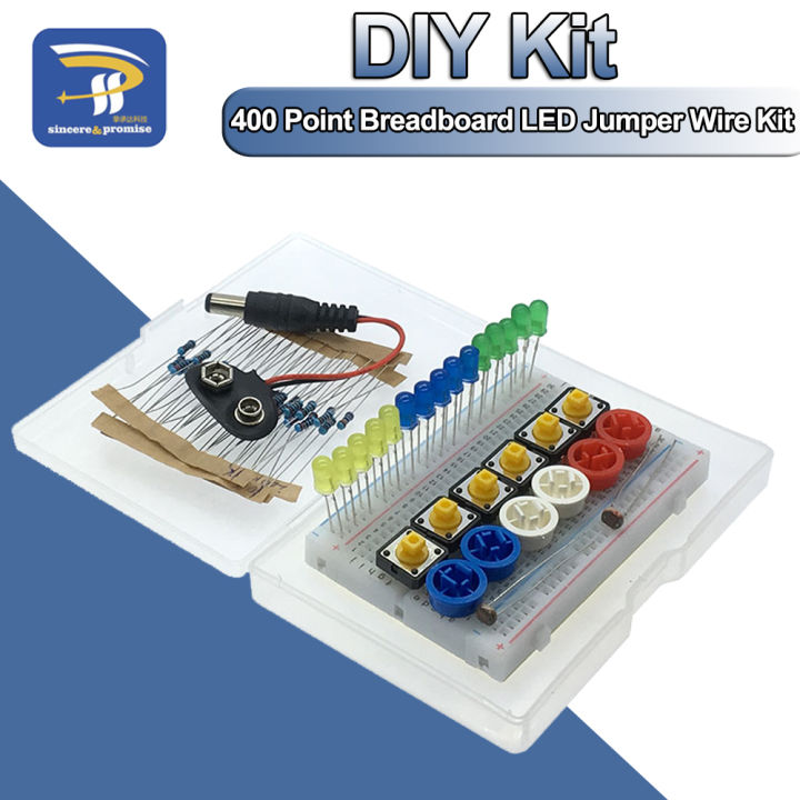 Smart Electronics Starter Diy Kit For Arduino Uno R3 Mini 400 Point ...