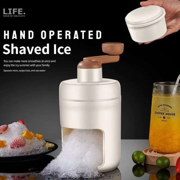 LIFE Shaver DIY Mini Manual Cream hine Ice Crushers | Daraz.lk
