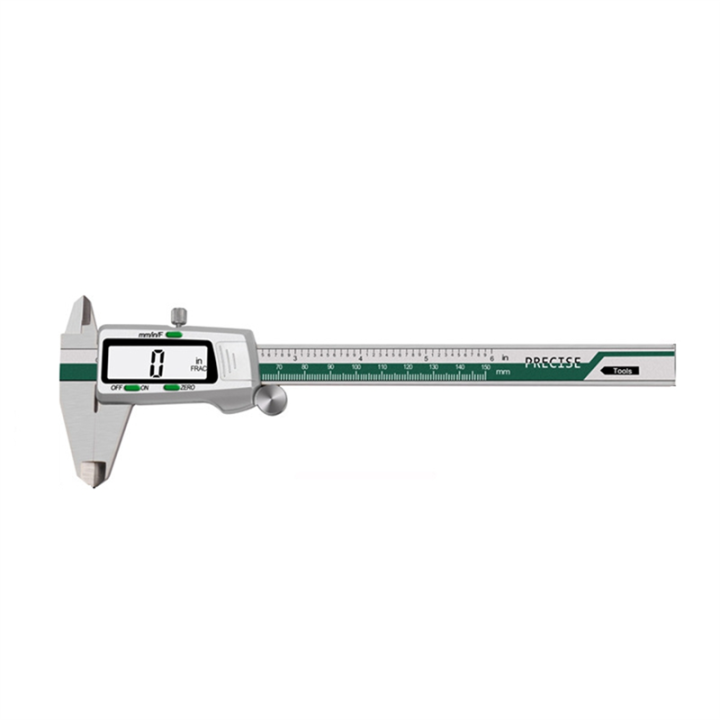 ET50 Stainless Steel Vernier Calipers with Fractions with Metal Digital ...