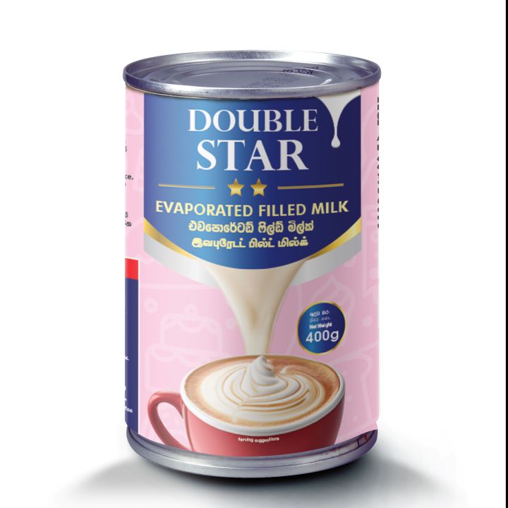 Double Star Evaporated Milk 400G | Daraz.lk