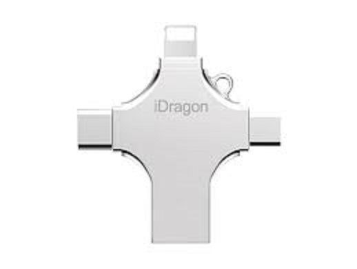 I dragon 4 In 1 Flash Drive micro type c lightning usb a 32gb | Daraz.lk