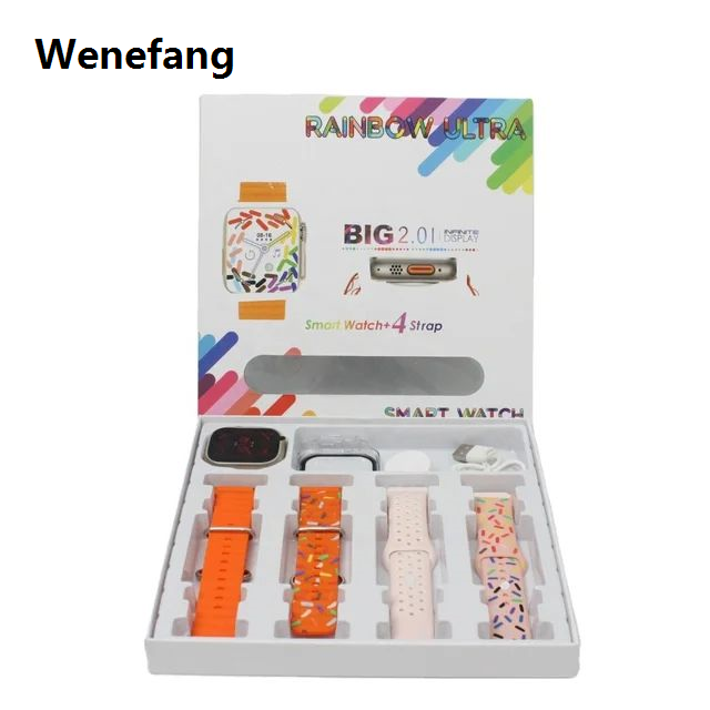 Wenefang Rainbow Ultra 4 in 1 big infinity Display Bluetooth call ...