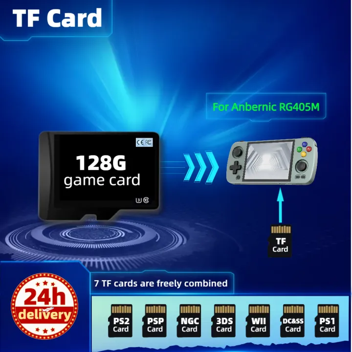5v ODI Memory Classic Retro Euro TF Game Card for Anbernic RG405m ...