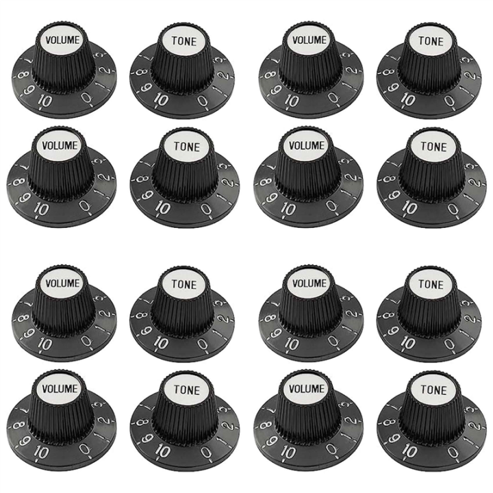 Cluellp-16X Witch Hat Knobs Top Hat Knobs Tone Volume Control Knobs for ...