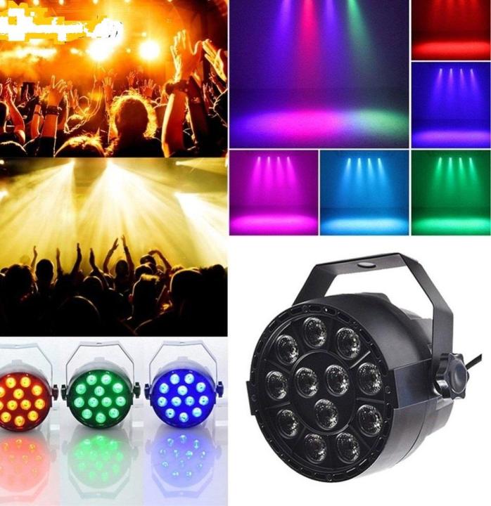 Mini LED Par 12x3W RGBW LED Stage Light 12*3W Par Light With DMX512 Disco DJ Projector Machine ...
