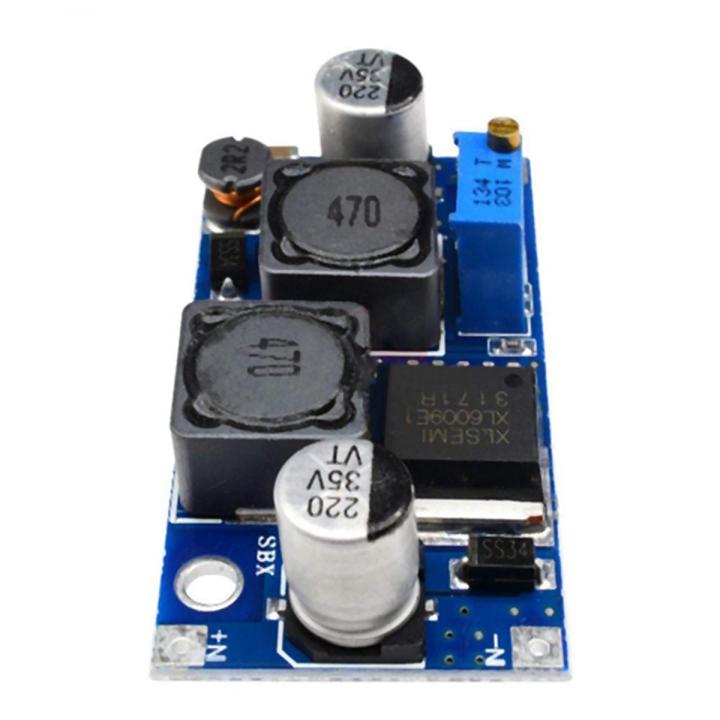 SRIWEN 2Pcs Adjustable DC-DC Buck Boost Converter Automatic Wide ...