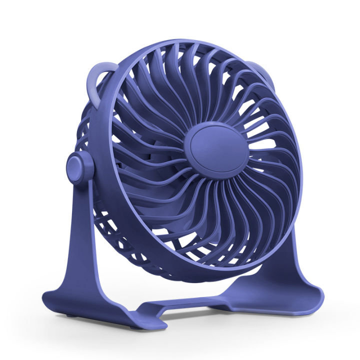 New Small Fan USB Fan Cartoon Desktop Charging Fan Mute Mini Simple ...