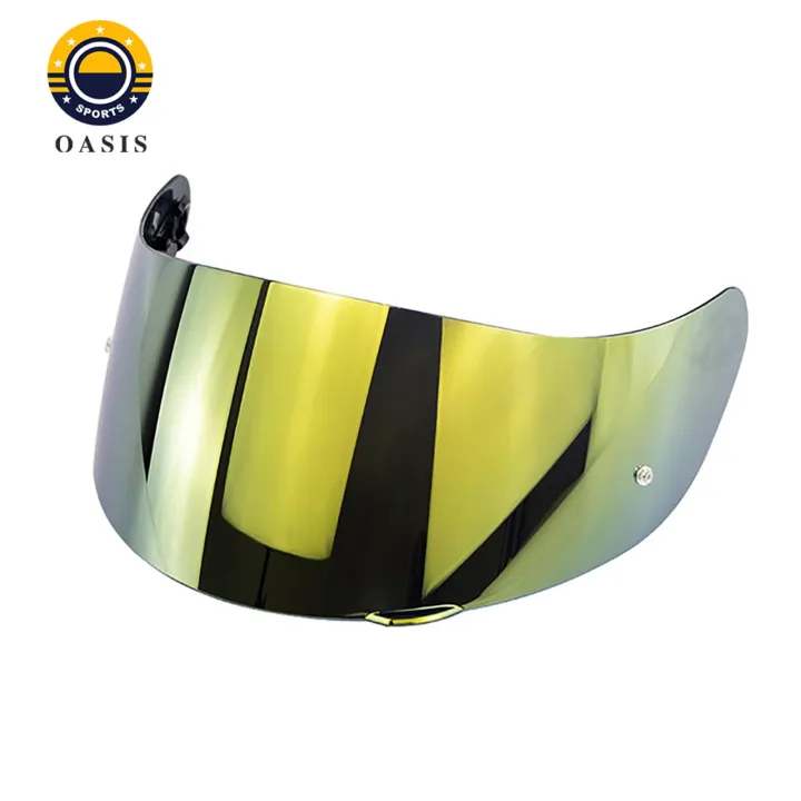 Oasis Helmet Face Eyeglass Practical Anti-UV Pin Lock Face Eyeglass ...