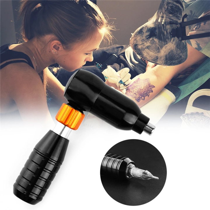 Professional Tattoo Machine Adjustable Rotary Motor Hybrid Tattoo ...