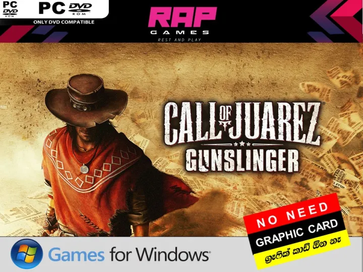 Call of Juarez Gunslinger PC DVD | Daraz.lk