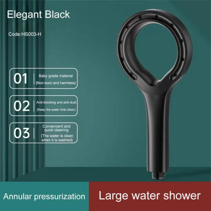 High Pressure Handheld Shower Powerful Shower Spray Sets Home Bathroom ...
