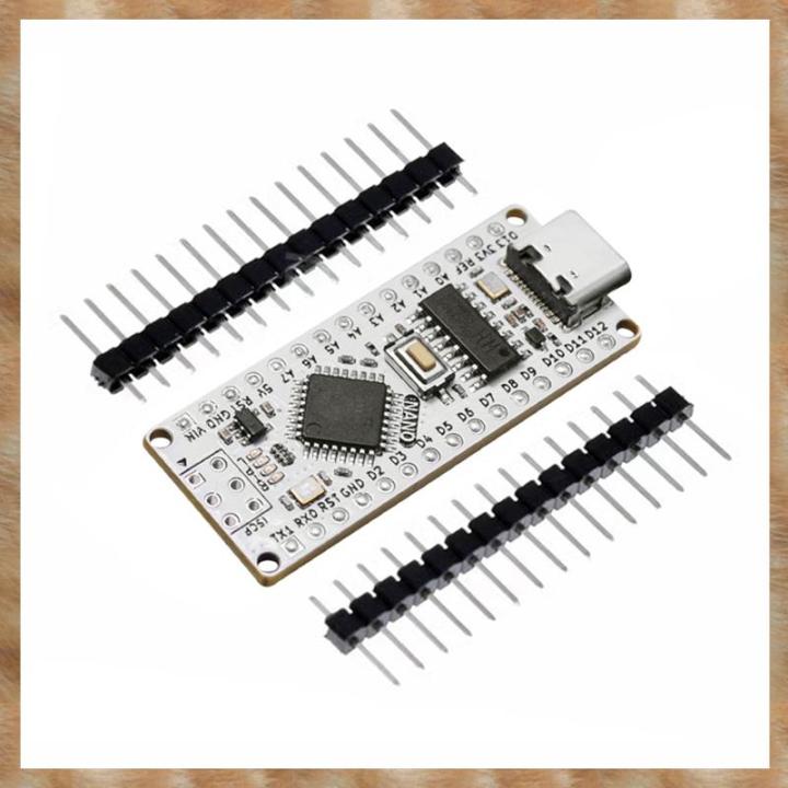Improved Atmega328P Development Board Type-C Interface Compatible with for CH340G, White A Easy ...