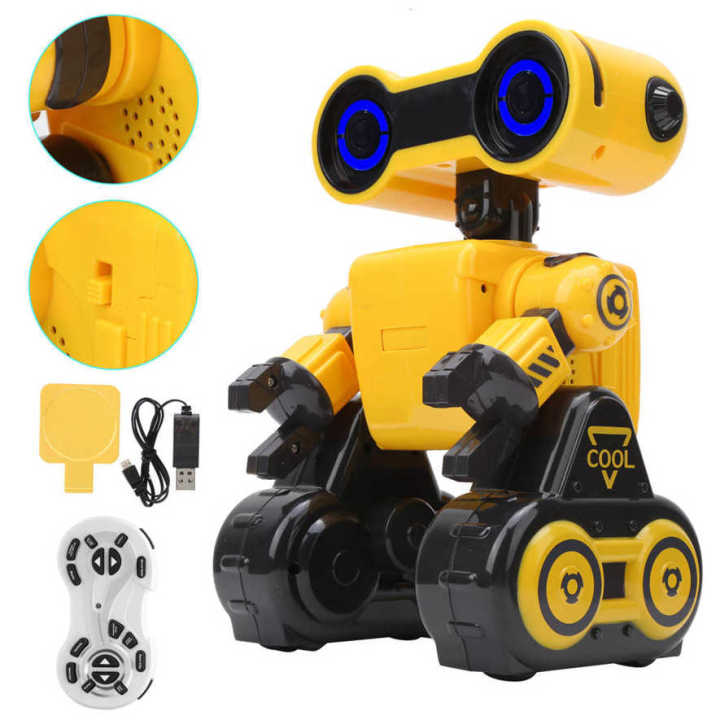 AZMSmart Robot Programmable Touch Control Voice Recording Singing ...