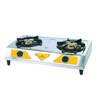 Bright Double Burner Indian Classic Gas Cooker | Daraz.lk
