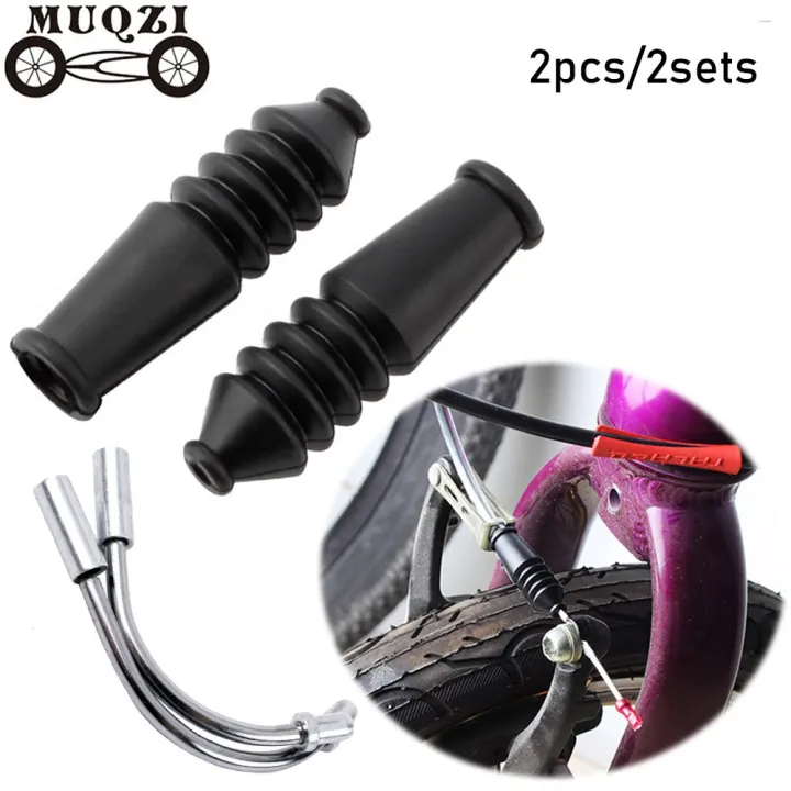 2pcs/2sets MTB Mountain Bike Bicycle Parts Noodle and Boot Cable Guide ...