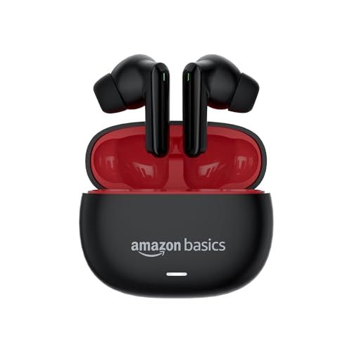 amazon basics True Wireless in-Ear Earbuds with Mic, Low-Latency Gaming ...
