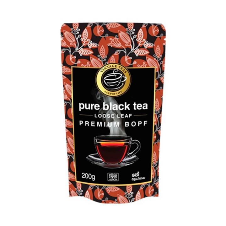 Vintage Teas Pure Black Tea Loose Leaf 200g | Daraz.lk