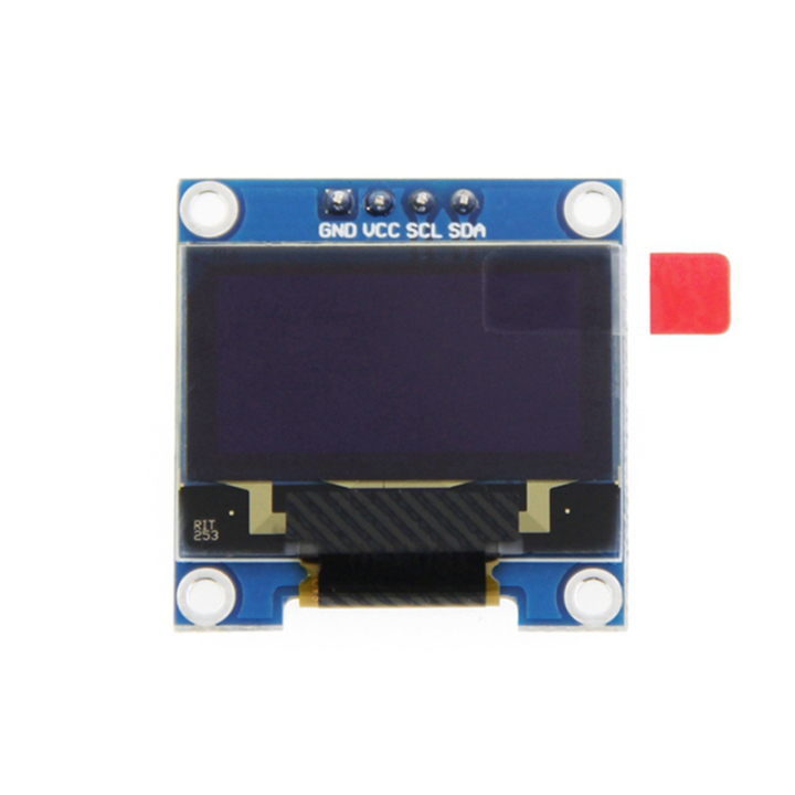 BRADOO 5pcs 0.96 Inch IIC I2C Serial GND 128X64 OLED LCD LED Display Module for Kit White ...