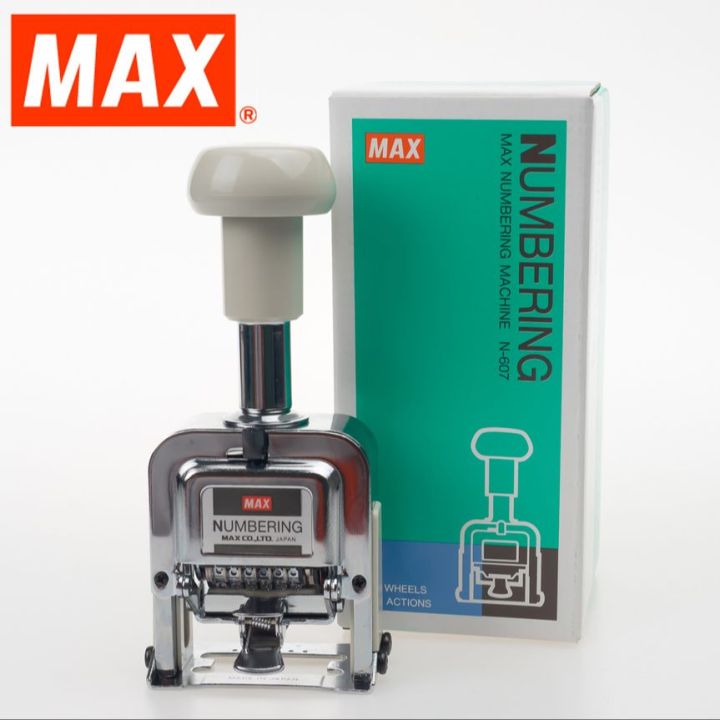 Max Numbering Machine | N-607 | Mae Japan | Gorofy | Daraz.lk