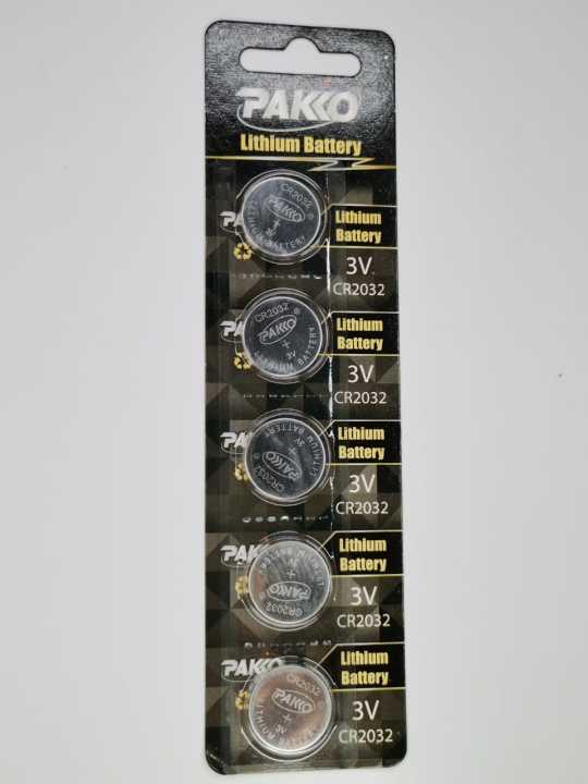 Pakko Lithium Battery CR2032 3V | Daraz.lk