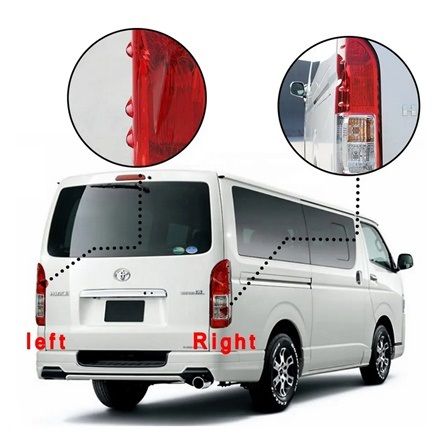 Hiace 200 GL tail light commuter quantum auto parts OEM back lamp 2014 ...