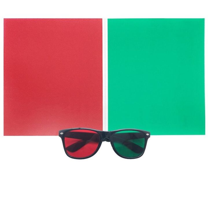 Red/Green Chart Accommodative Rock Set Vision Myopia Strabismus ...